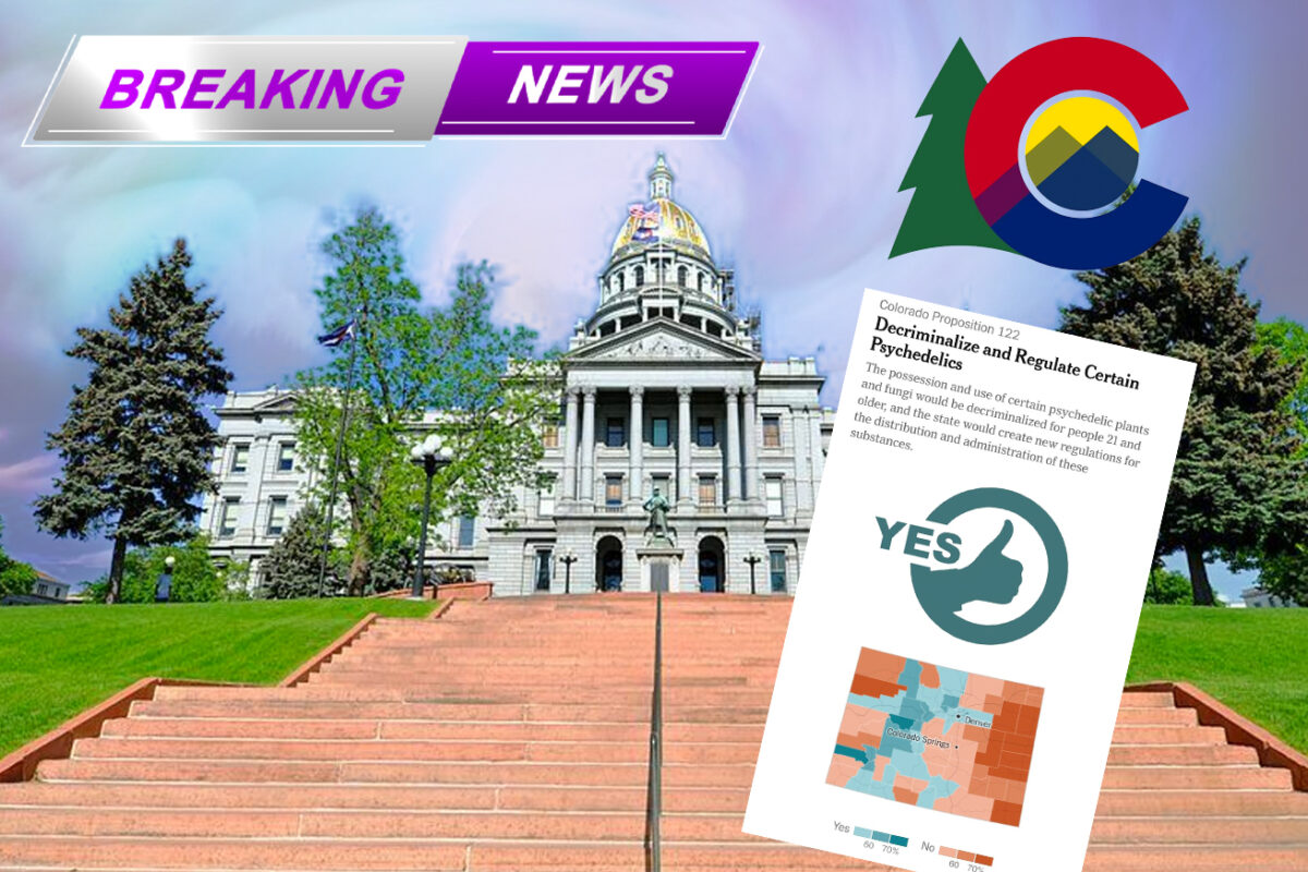Breaking: Colorado Becomes the 2nd State to Decriminalize Psychedelics ...