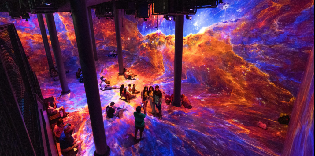 NASA-Inspired Psychedelic Odyssey: Artechouse's 'Beyond the Light ...